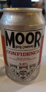 Confidence | Moor Beer Company | BeerAdvocate