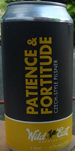 Patience & Fortitude | Wild East Brewing Company | BeerAdvocate