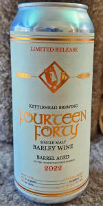 Fourteen Forty: Batch 002 | Kettlehead Brewing Company | BeerAdvocate