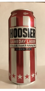 Hoosier Game Day Lager | Upland Brewing Company | BeerAdvocate